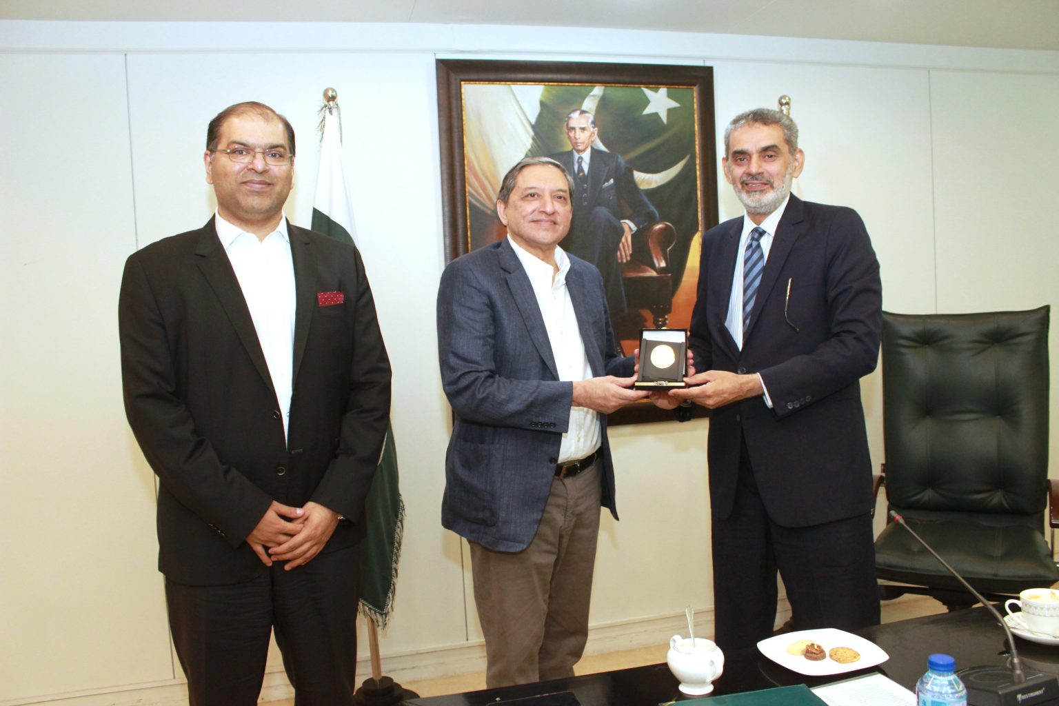 Senator Saleem Mandviwalla paid a visit to SECP Head Office. SECP ...