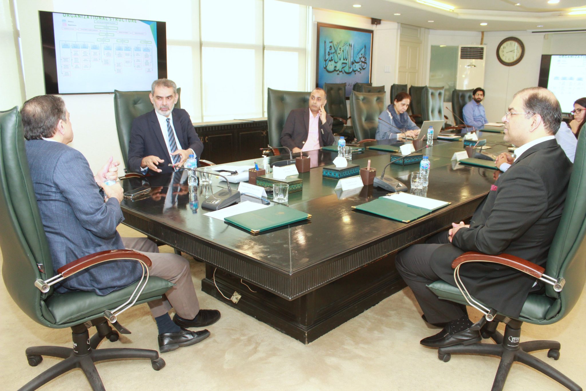 Senator Saleem Mandviwalla paid a visit to SECP Head Office. SECP ...